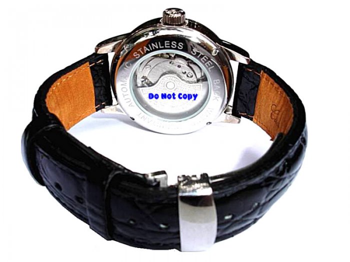 NEW Mens CTI 21J Swiss Moonphase AUTO Tourbillon Watch