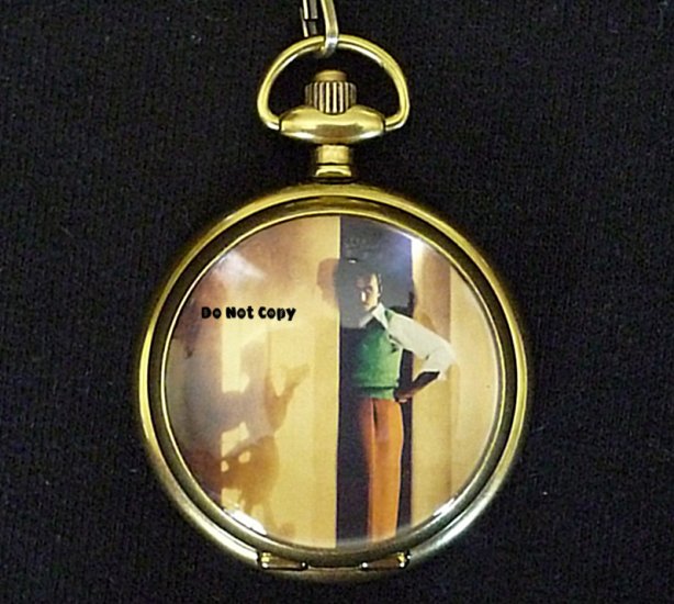 Walt Disney Doorway Mickey Mouse Shadow Pocket Watch