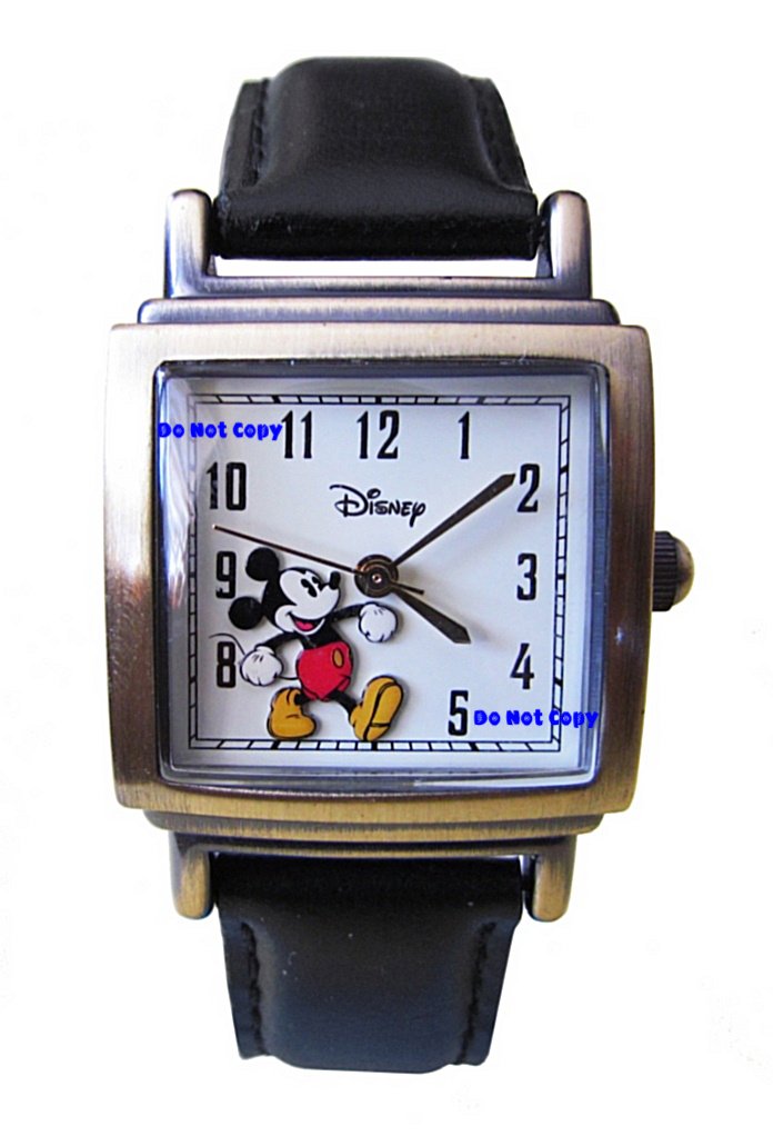 BRAND NEW Disney/Seiko Mickey Mouse Square Watch HTF