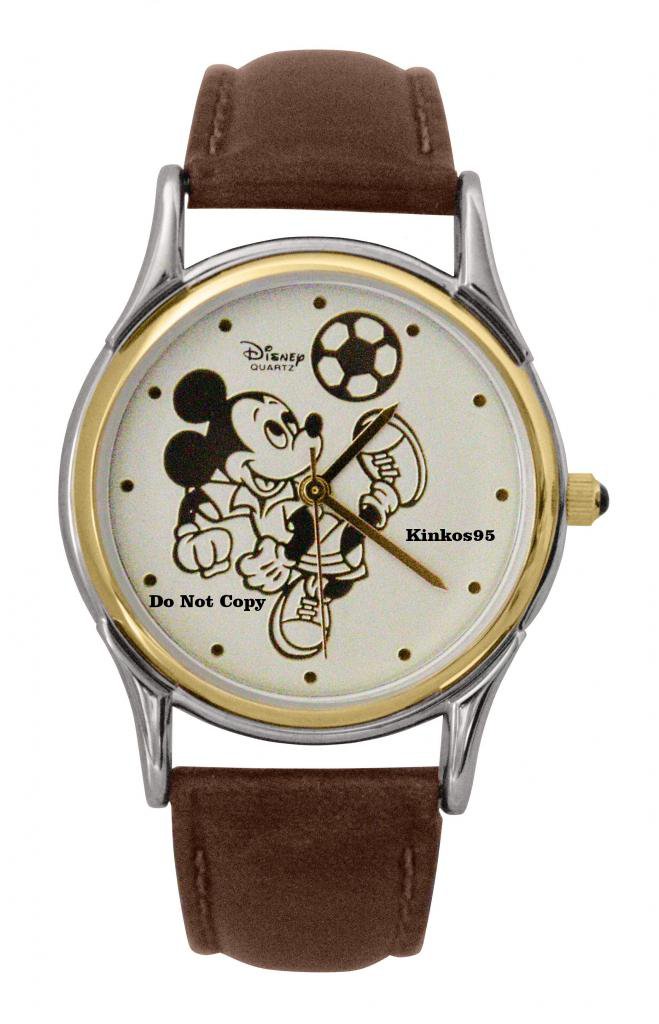 NEW Disney Mickey Mouse Soccer Ball Watch HTF