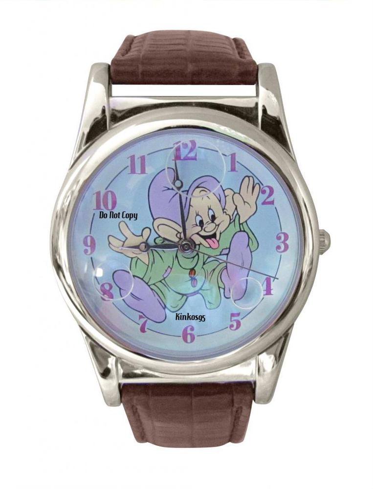 BRAND NEW DISNEY DOPEY BUBBLES SILLY FACE WATCH