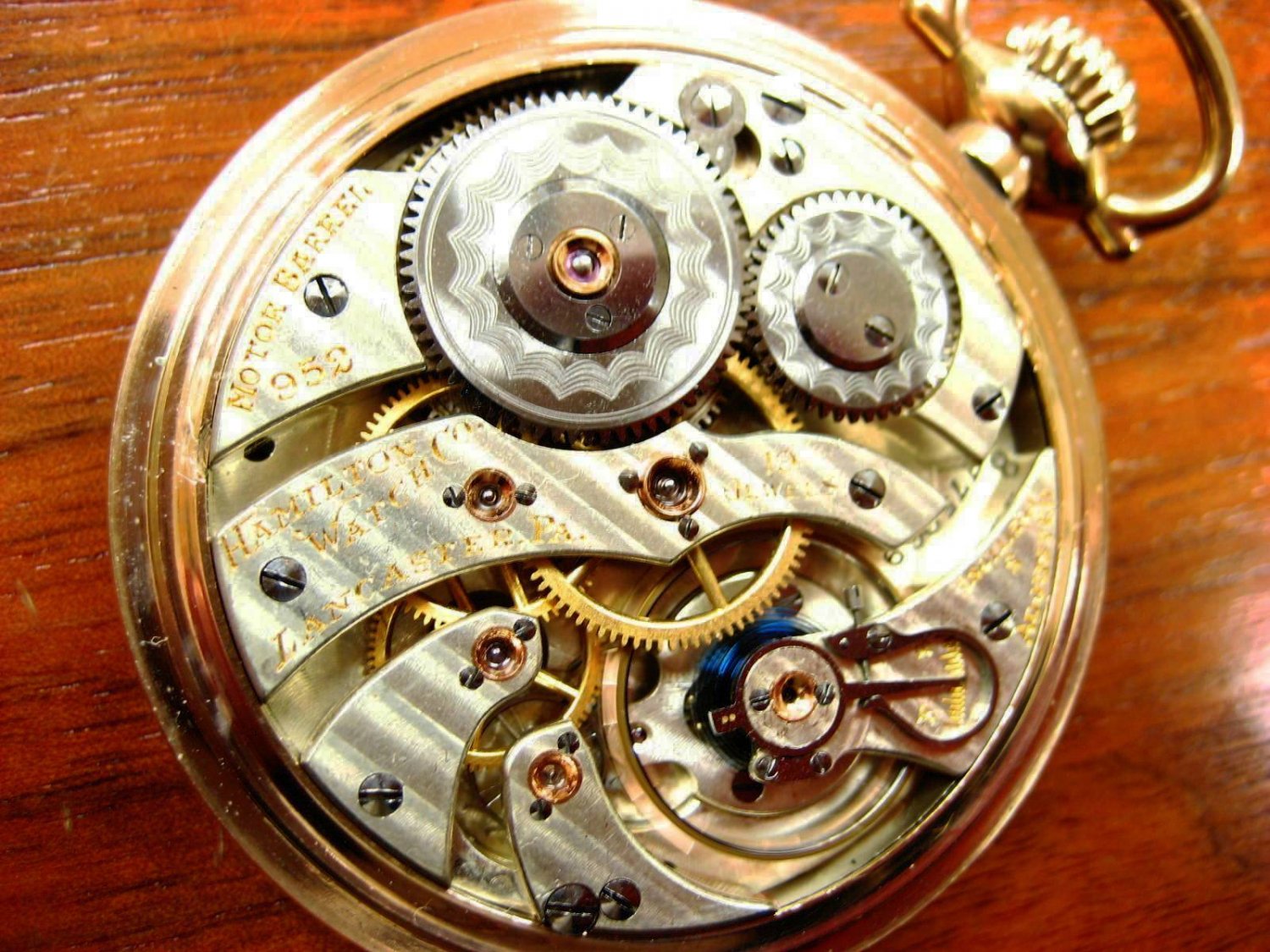 (SOLD) Uncommon Hamilton 952 Pocket Watch – Beautiful 19 Jewel Movement ...