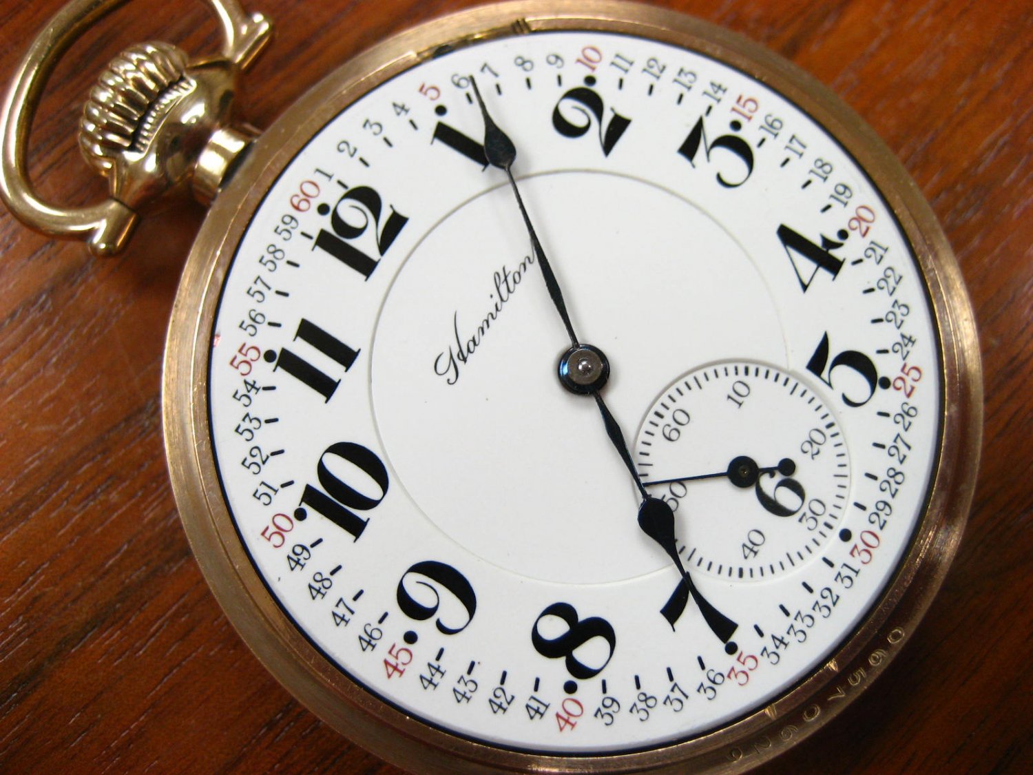 (SOLD) Uncommon Hamilton 952 Pocket Watch – Beautiful 19 Jewel Movement ...