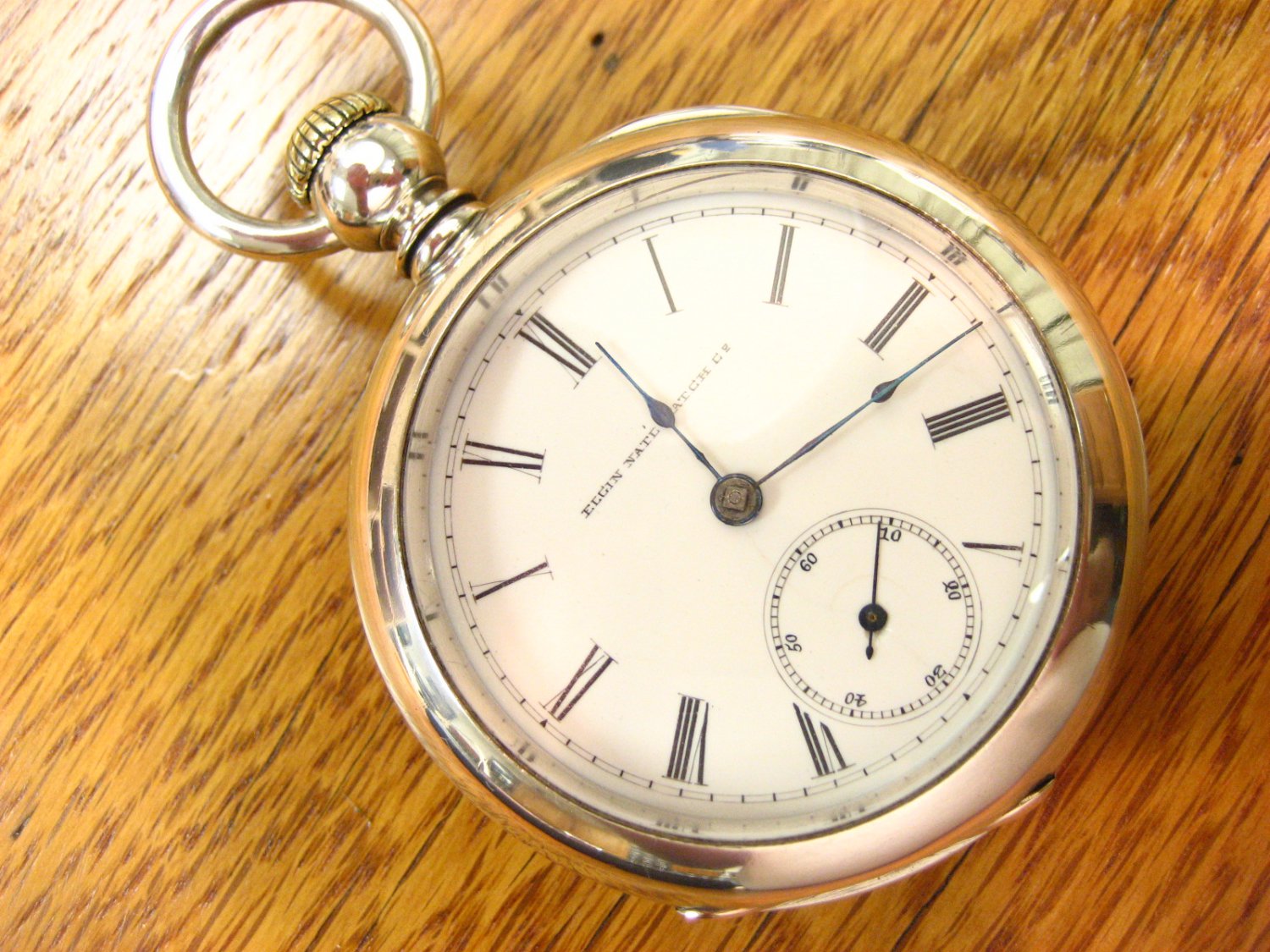 (SOLD) Elgin Pocket Watch, Key Wind – Coin Silver Case, C 1892 ...