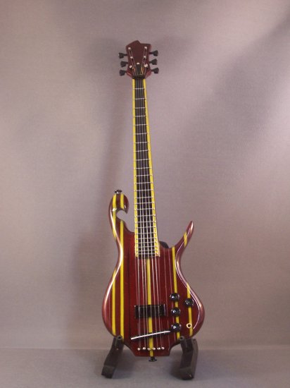 PRIMUS LES CLAYPOOL Mini 6-STRING RAINBOW BASS Memorabilia Collectible Gift