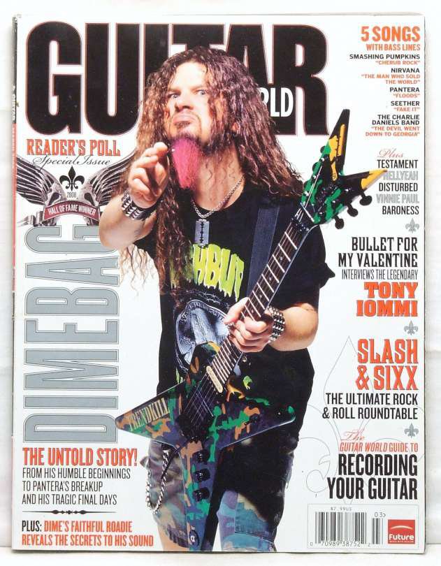 PANTERA DIMEBAG DARRELL Mini Guitar 'TRENDKILL' Collectible Gift