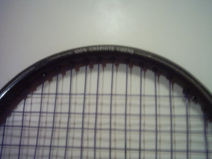 Pro Kennex Black Ace 100% Graphite Fiber Mid Size 98si 4-3/8 (SN PKG44)