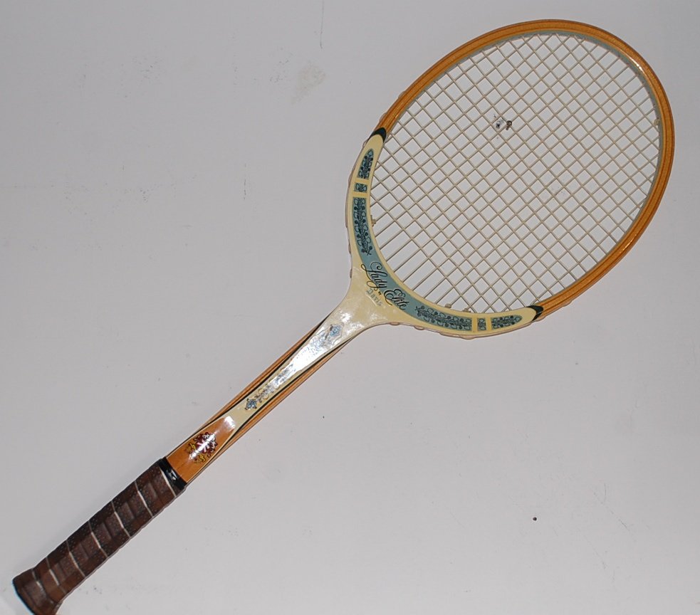 Tad Davis Lady Elite Wood Vintage Tennis Racquet 4-3/8 L TAD11