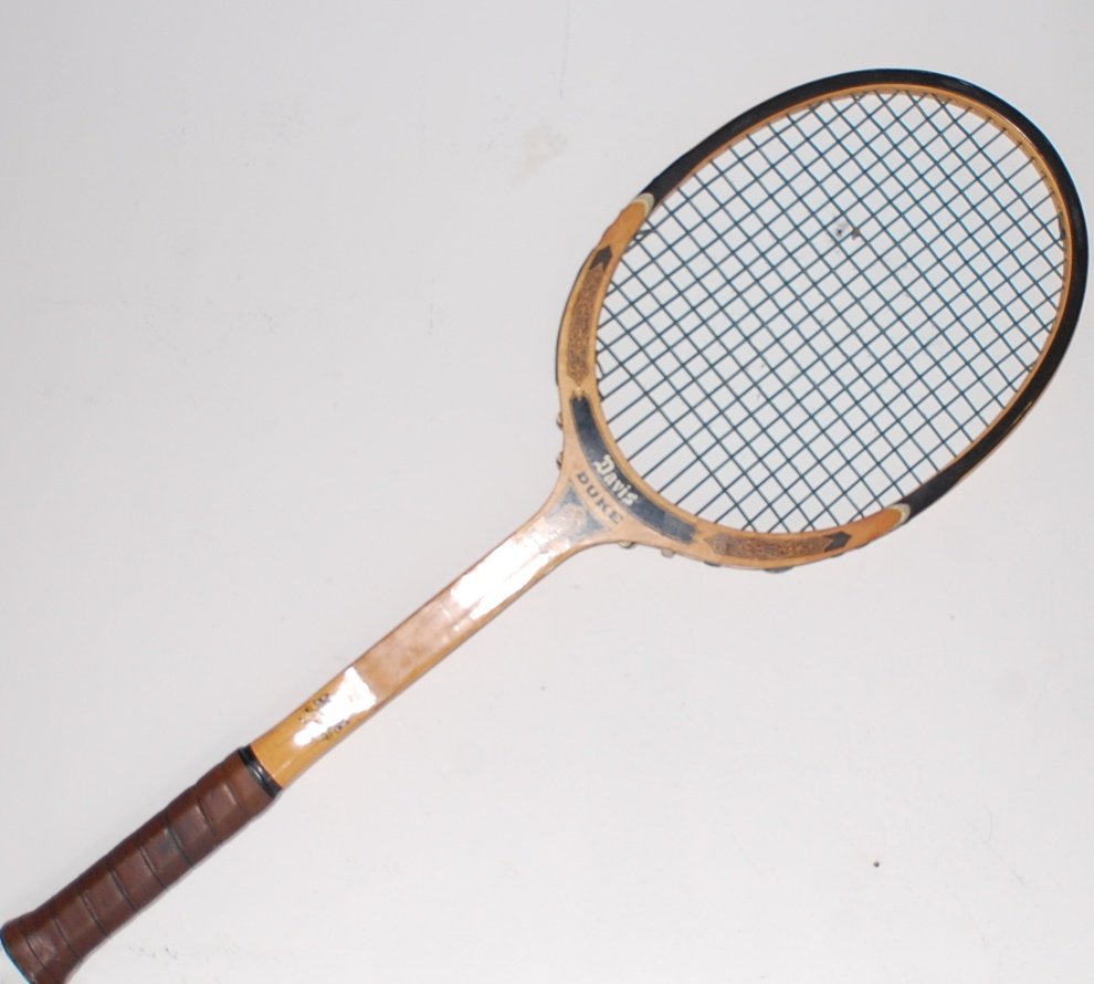 Tad Davis Duke Wood Vintage Tennis Racquet 4 1/2 M (TAD01)