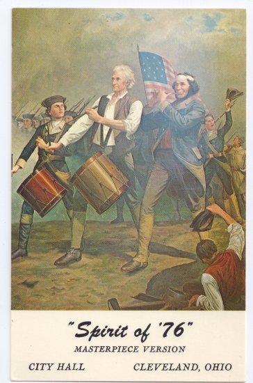 Spirit of '76 Painting Cleveland Bedford Ohio Bicentennial Patriotic ...