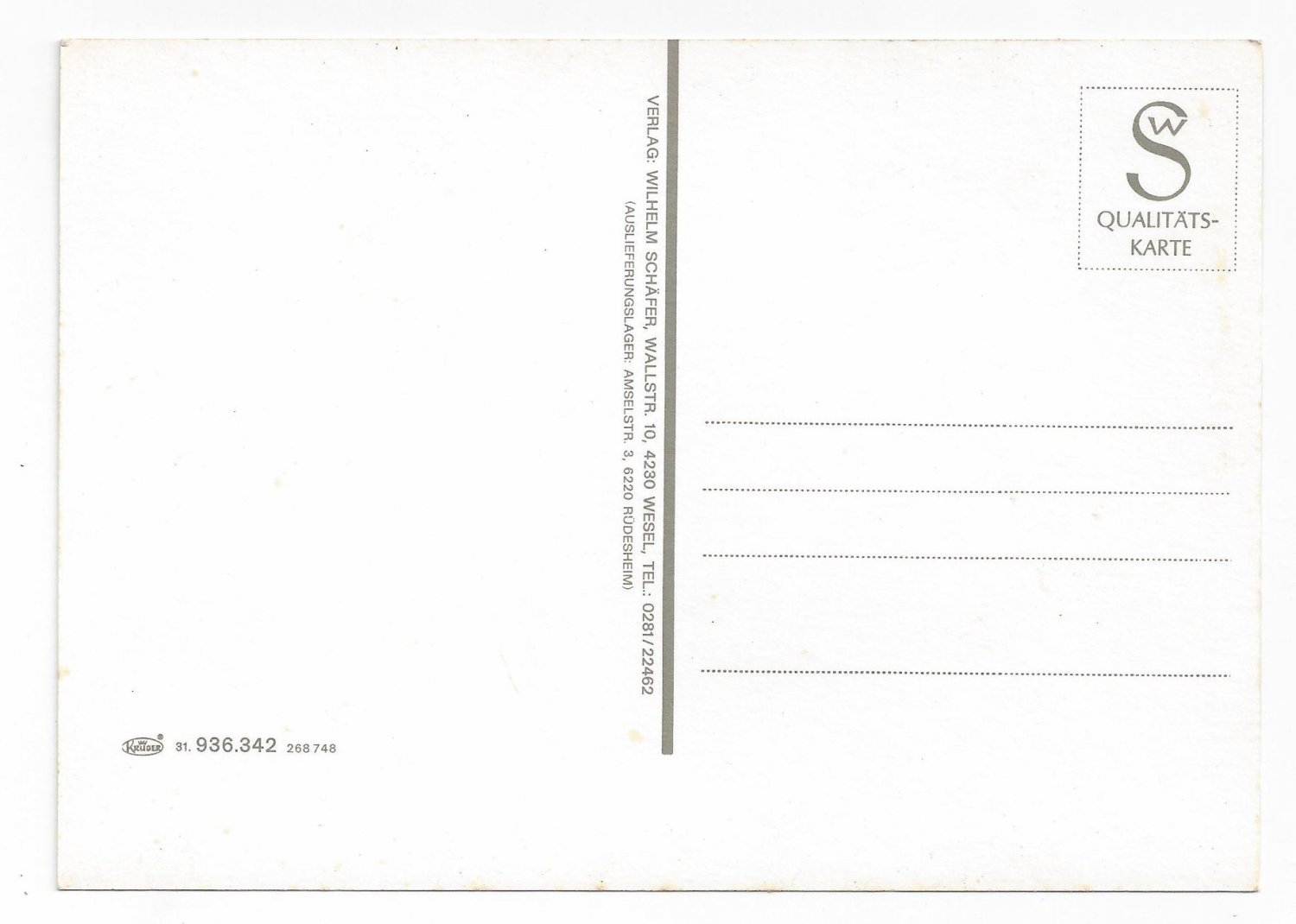 Loreley Die Lorelei Poem Heine Poem Rhine Rock Siren Vintage Postcard 4X6