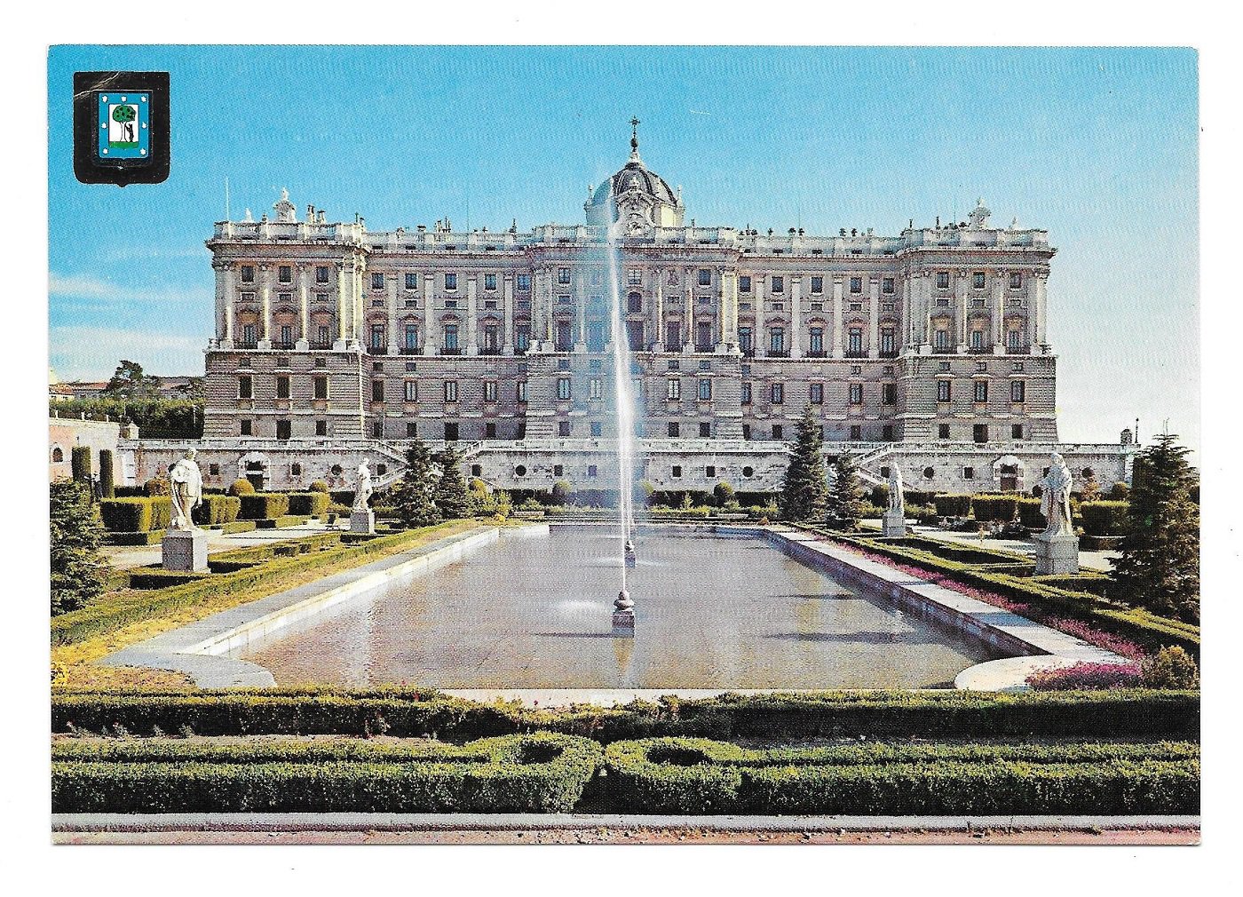 Spain Madrid Royal Palace Vintage Postcard Espana 4X6