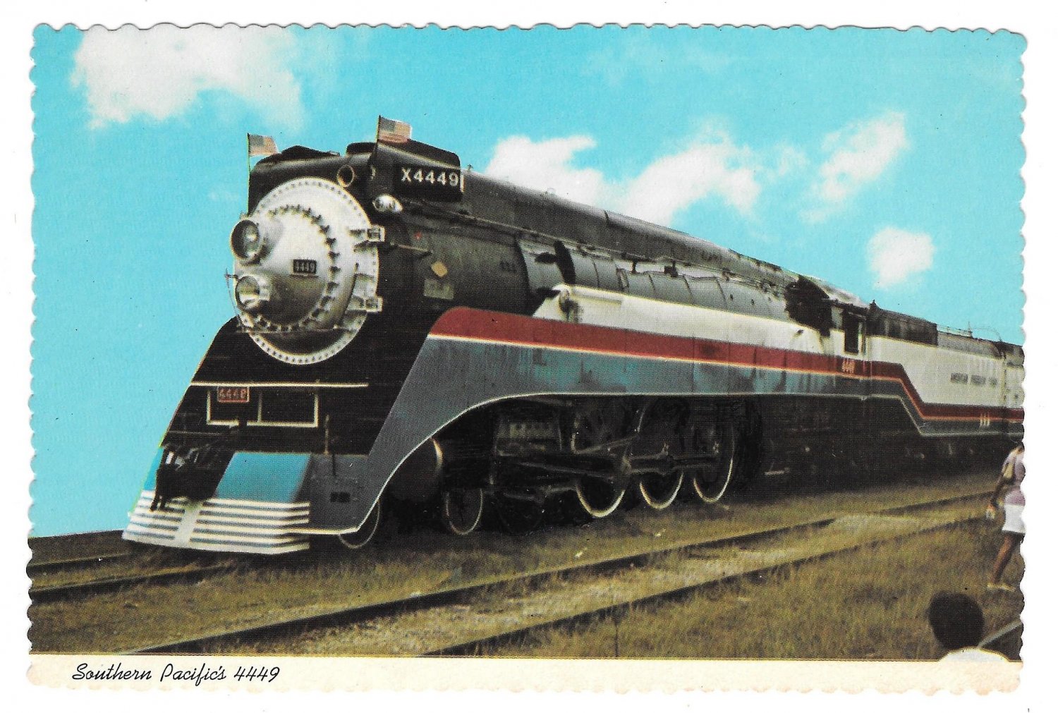 American Freedom Train 1976 Southern Pacific 4449 Locomotive RR ...