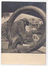 Albert Monier Photographer France Sous les Ponts de Paris Vtg Real ...