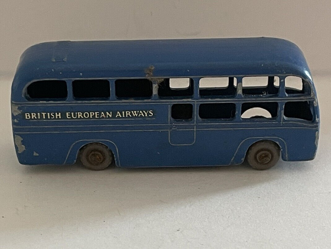 Matchbox Lesney BEA Coach British European Airways Bus #58 Diecast Car