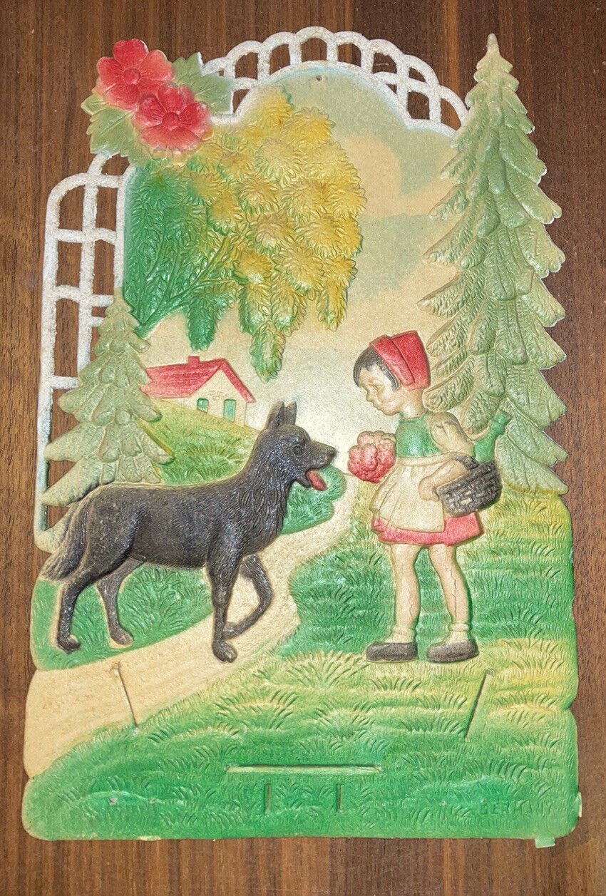 Little Red Riding Hood Calendar Topper Germany