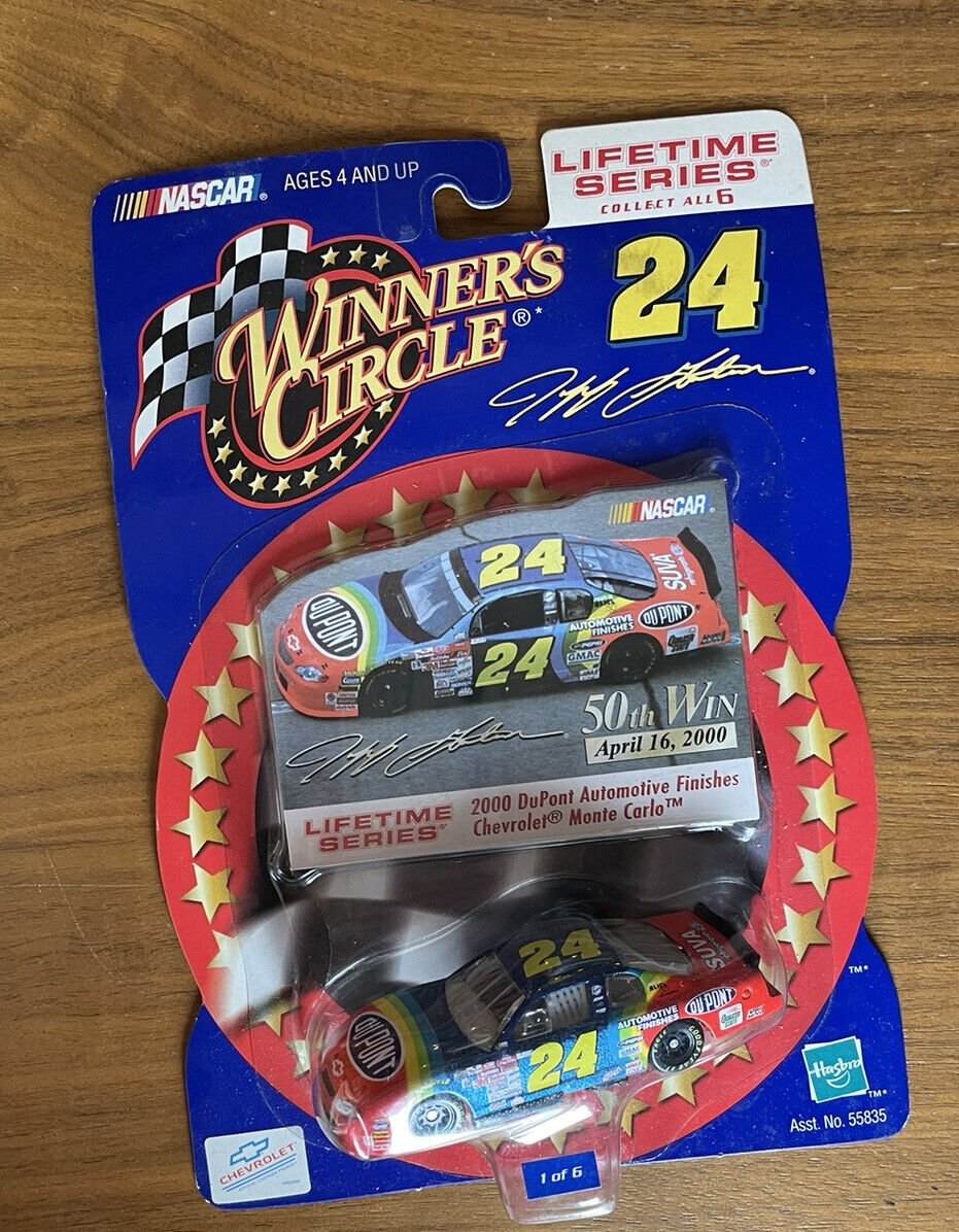 2000 Winners Circle 1/64 Jeff Gordon #24 DuPont, 50th Win Lifetime ...
