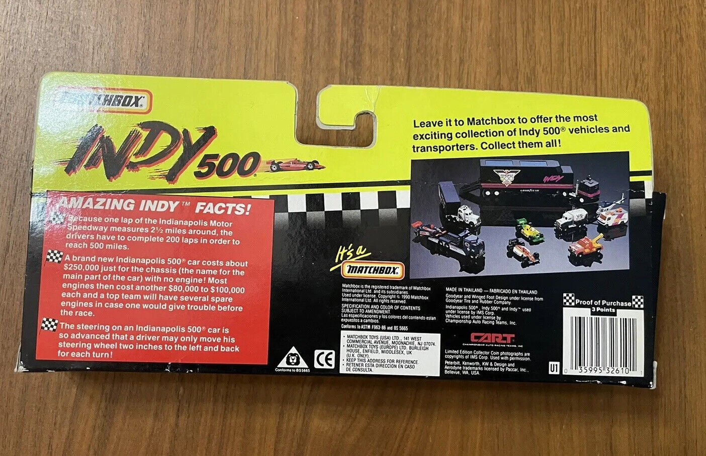 Matchbox Team Transports Indy 500 Pennzoil Semi-Trailer Diecast Truck ...