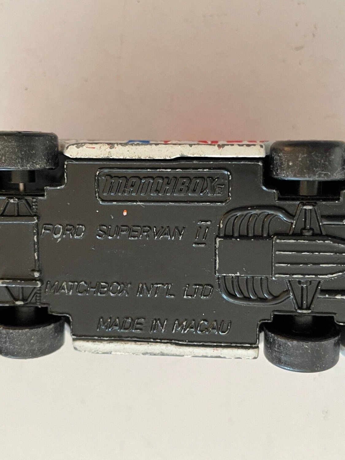 Matchbox Starfire Ford Supervan II Diecast Car Vintage