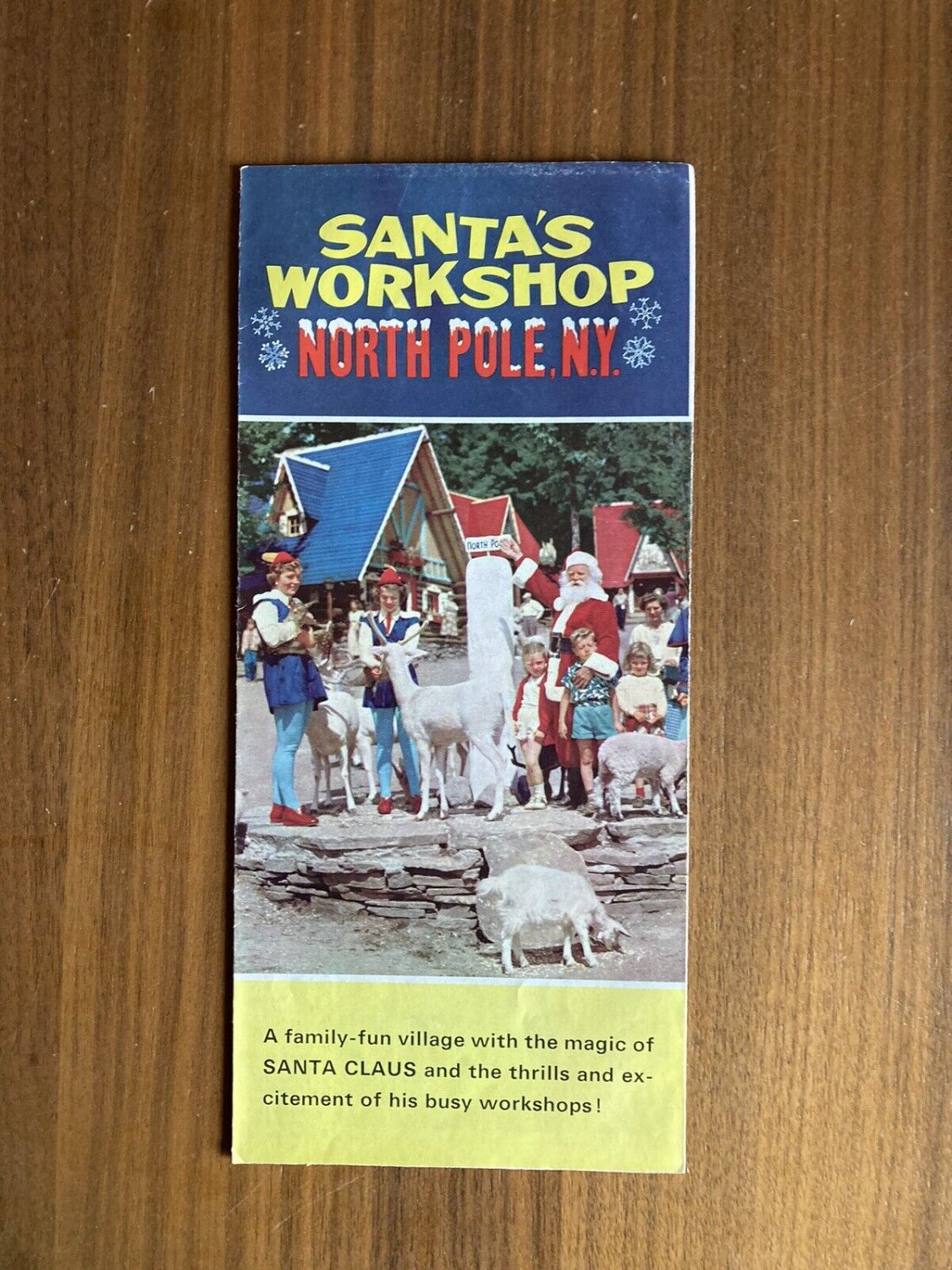 Santa's Workshop North Pole NY Brochure