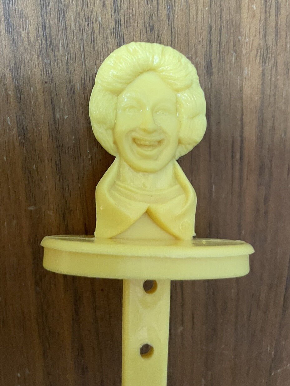 McDonald's Ronald McDonald Face Popsicle Stick Vintage
