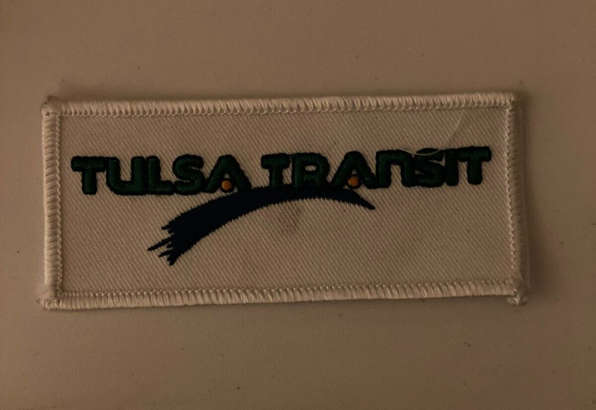 Tulsa Transit Patch Embroidered Badge