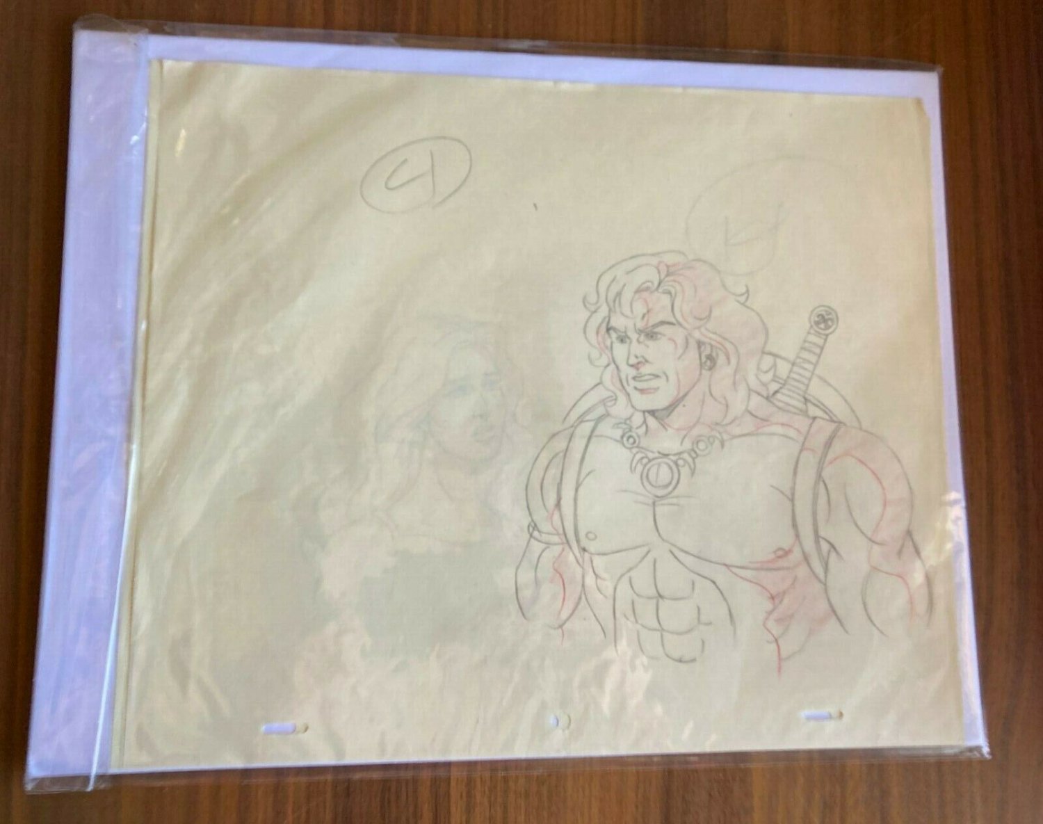 Conan The Barbarian TV Cartoon Film Cell Animation Original Production ...