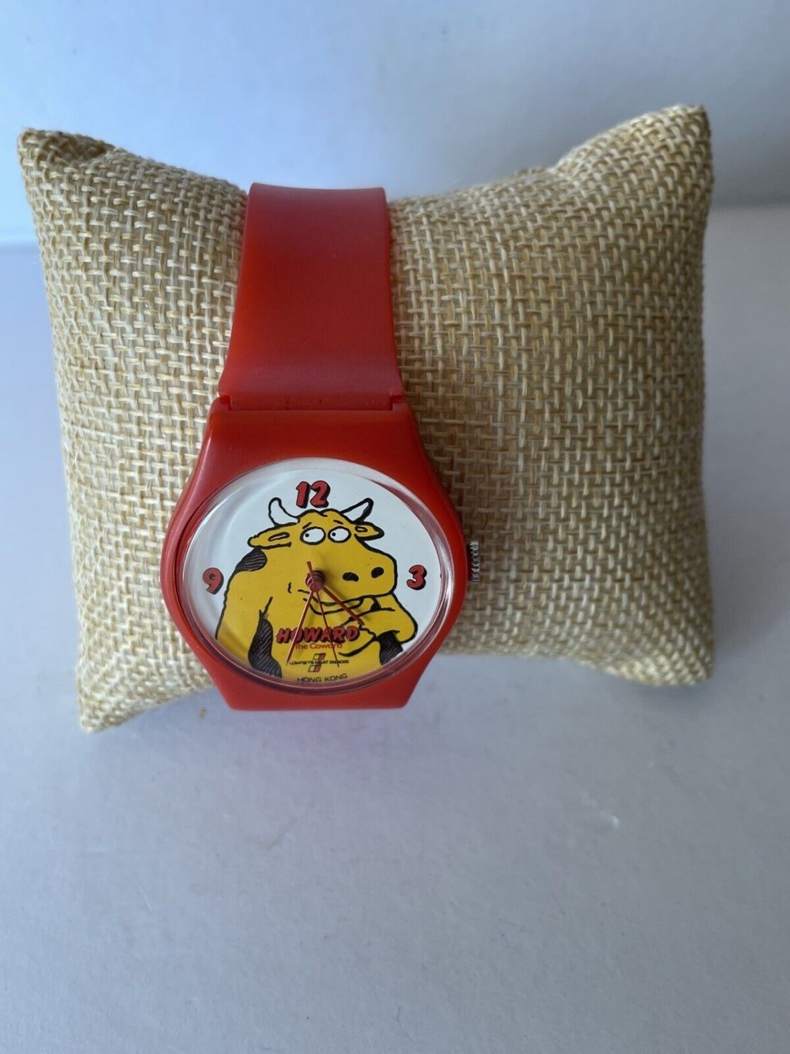 Lowrey's Meat Snacks Howard The Coward Cow Watch Hand Wind Mechanical