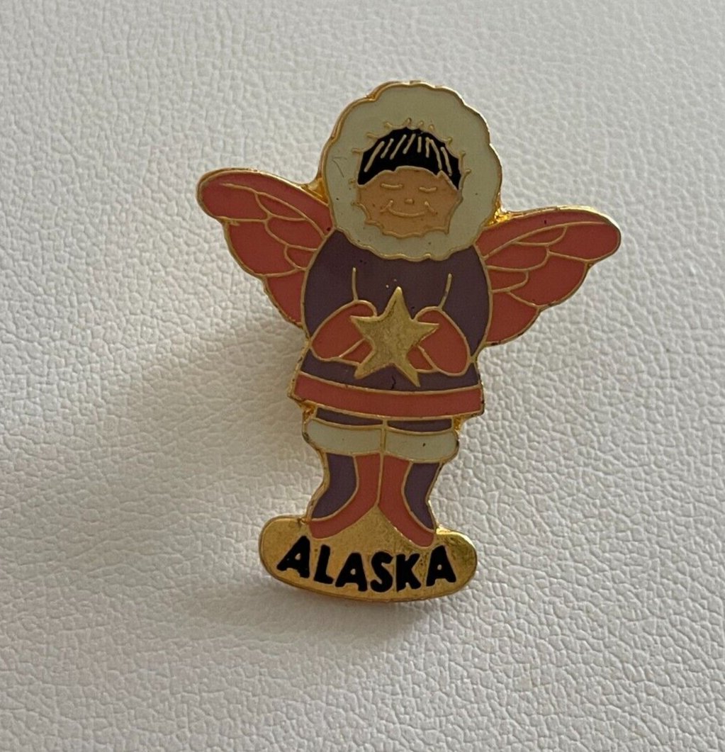 Alaska Eskimo Angel Pin