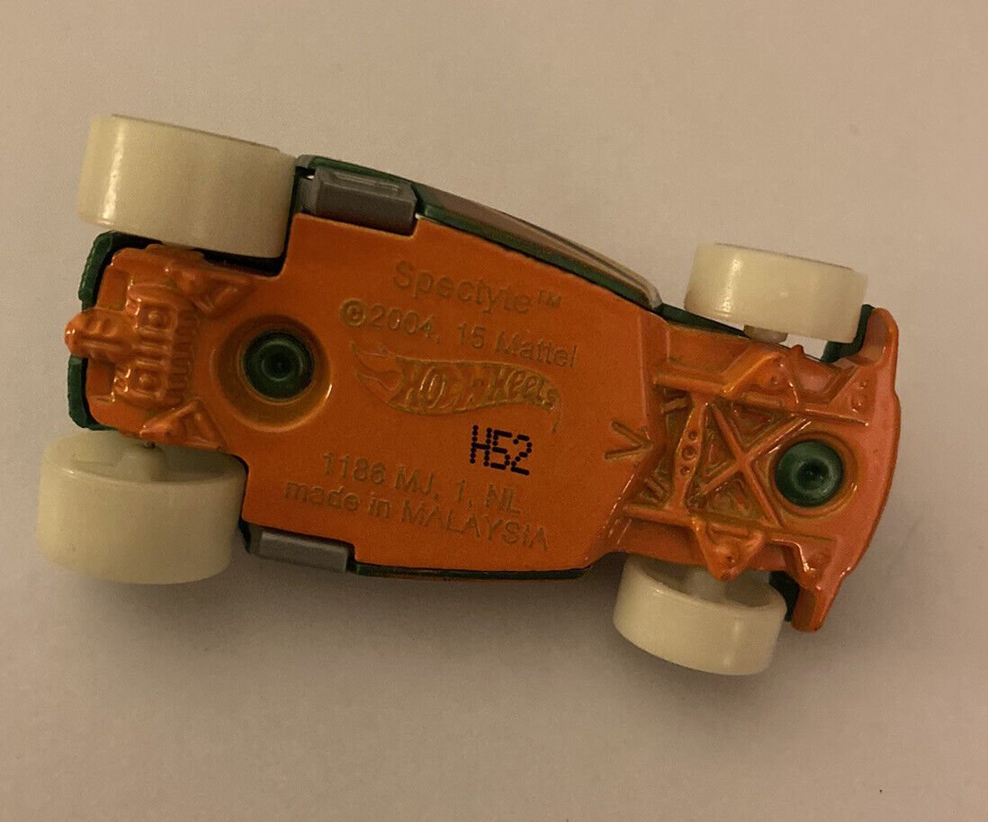 Hot Wheels Green Spectyte Glow Wheels Series Glow In The Dark