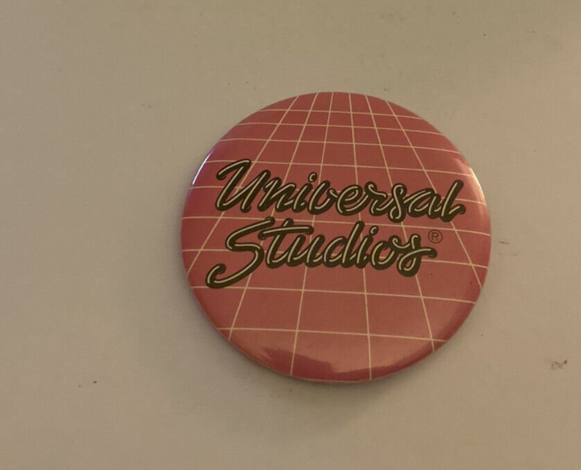 Universal Studios Theme Park Button Pin