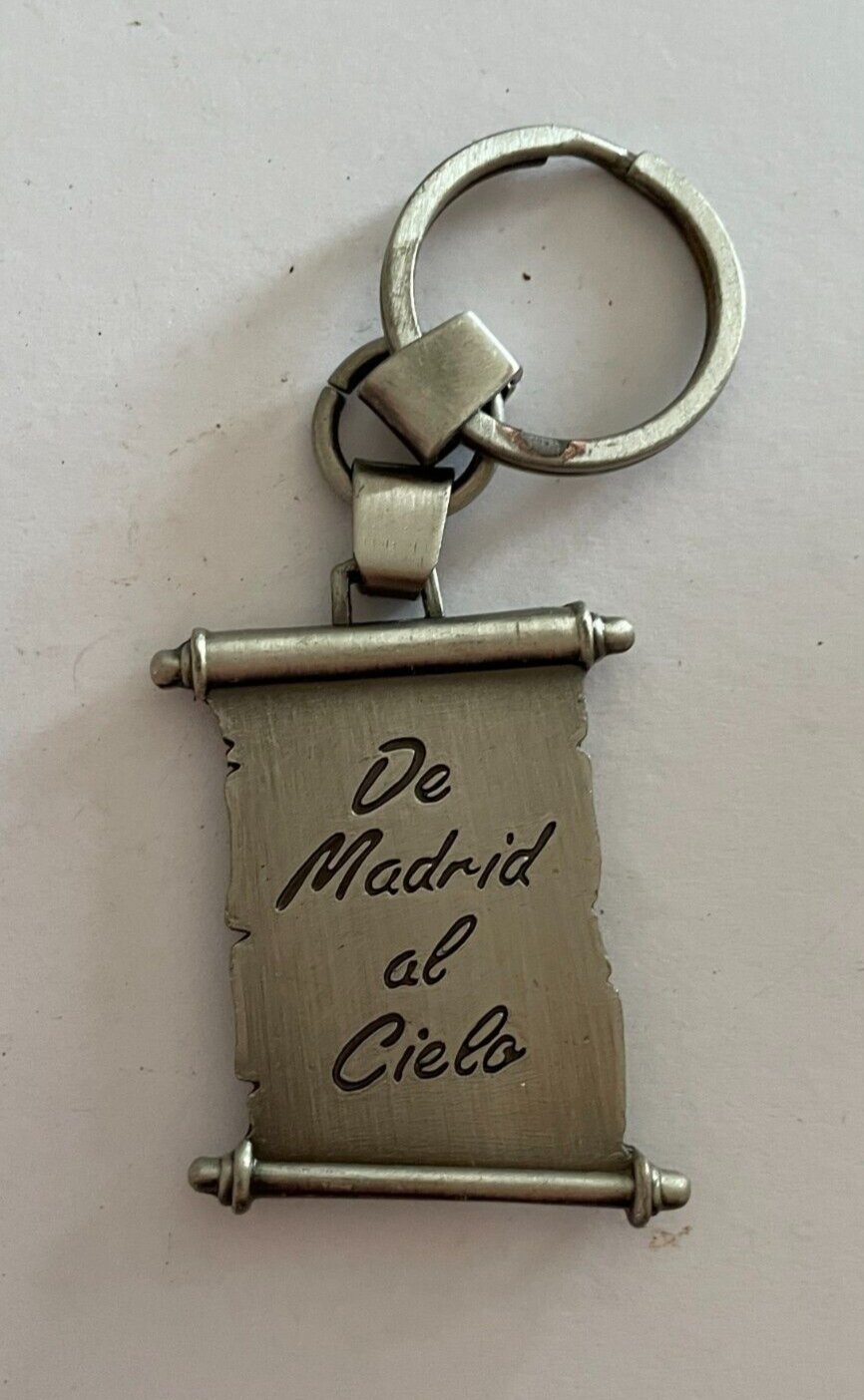De Madrid Al Cielo Madrid Spain Key Chain Keychain