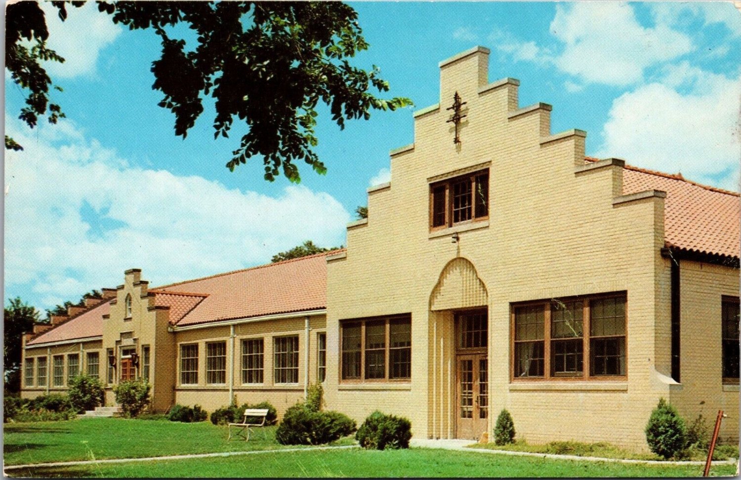 Home Kidron Bethpage Mission Axtell Nebraska Postcard Unposted