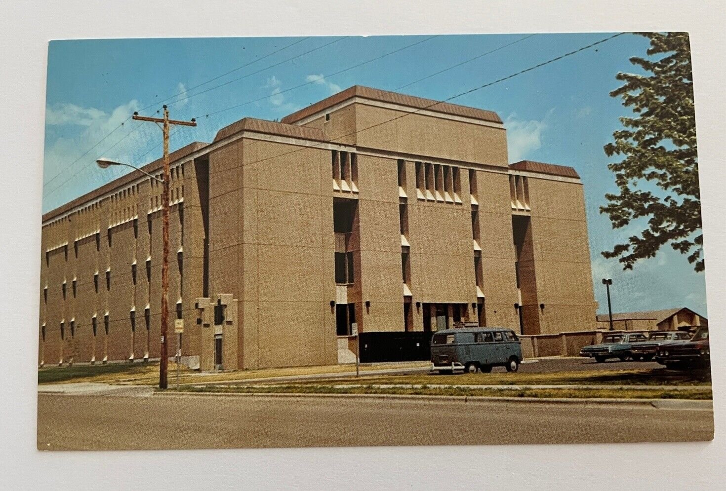 Wisconsin State University Classroom Building Postcard