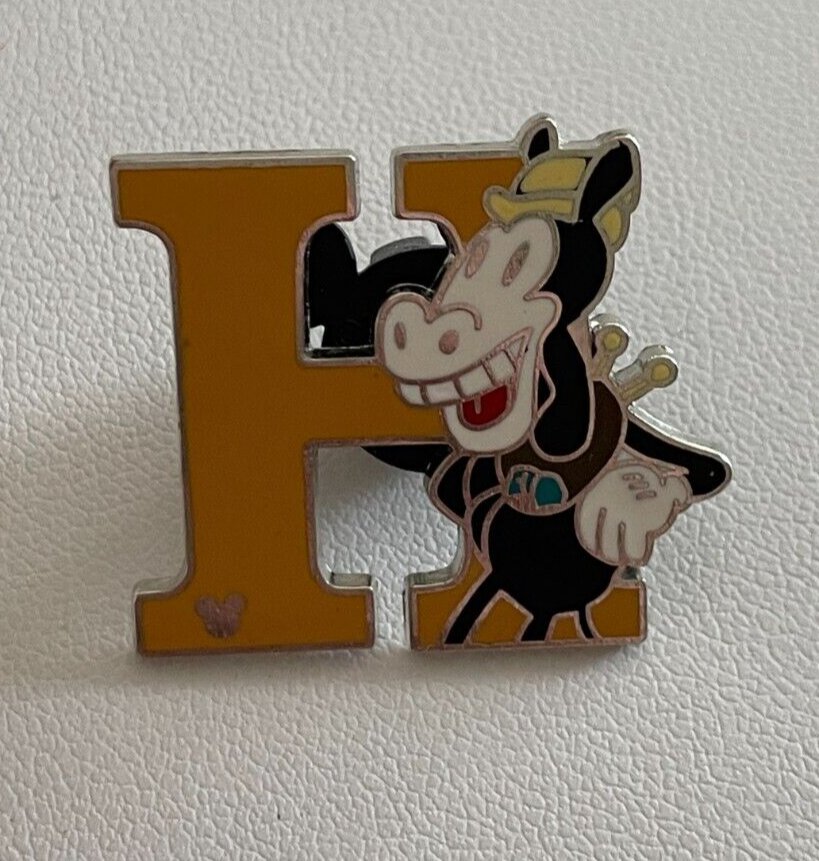 Horace Horse Initial H Pin Disney Pin