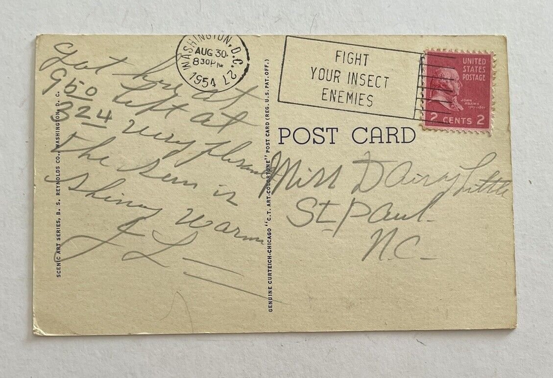 New Post Office Department Washington D.C. Postcard