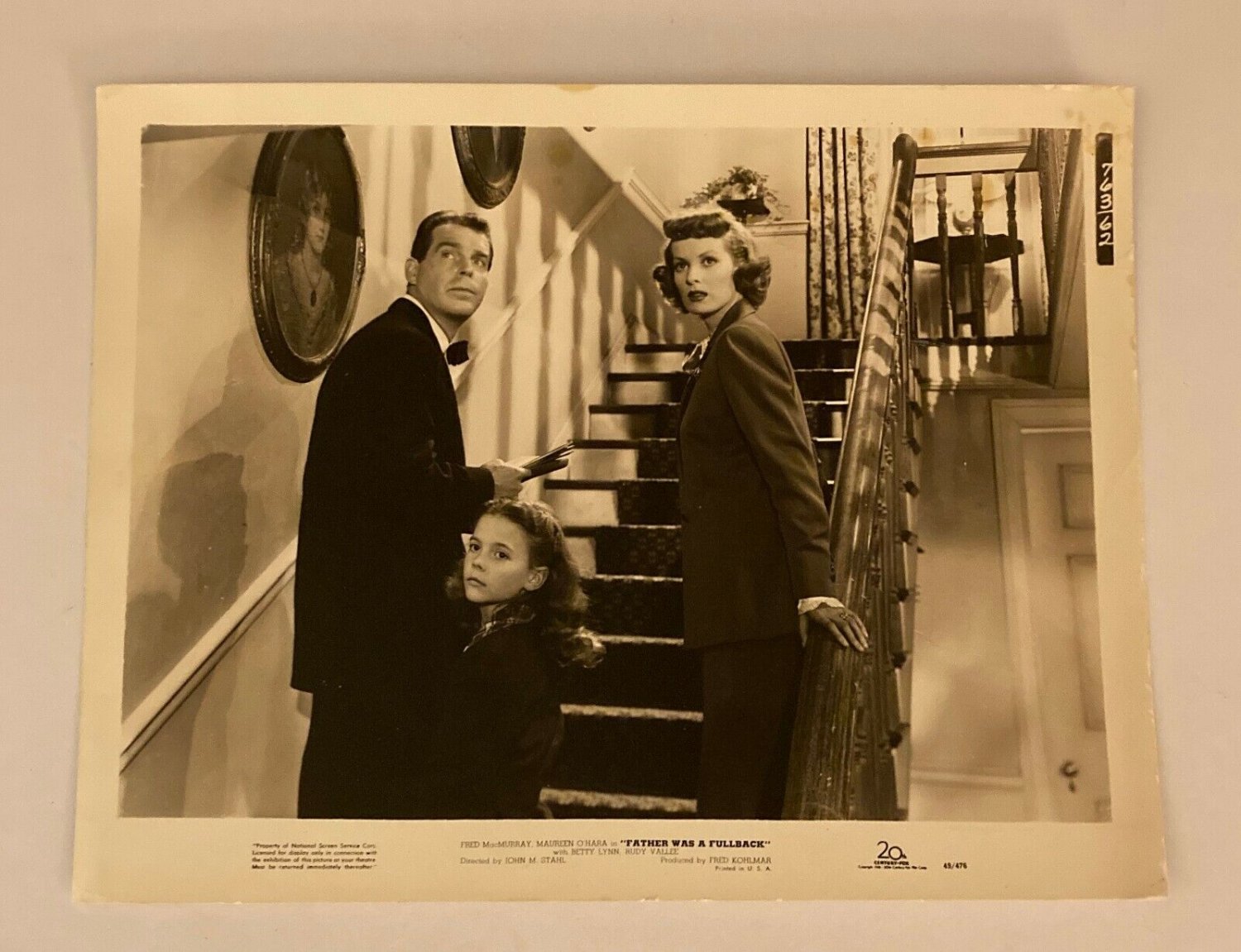 Father Was A Fullback Photo Fred MacMurray Maureen O'Hara Natalie Wood ...