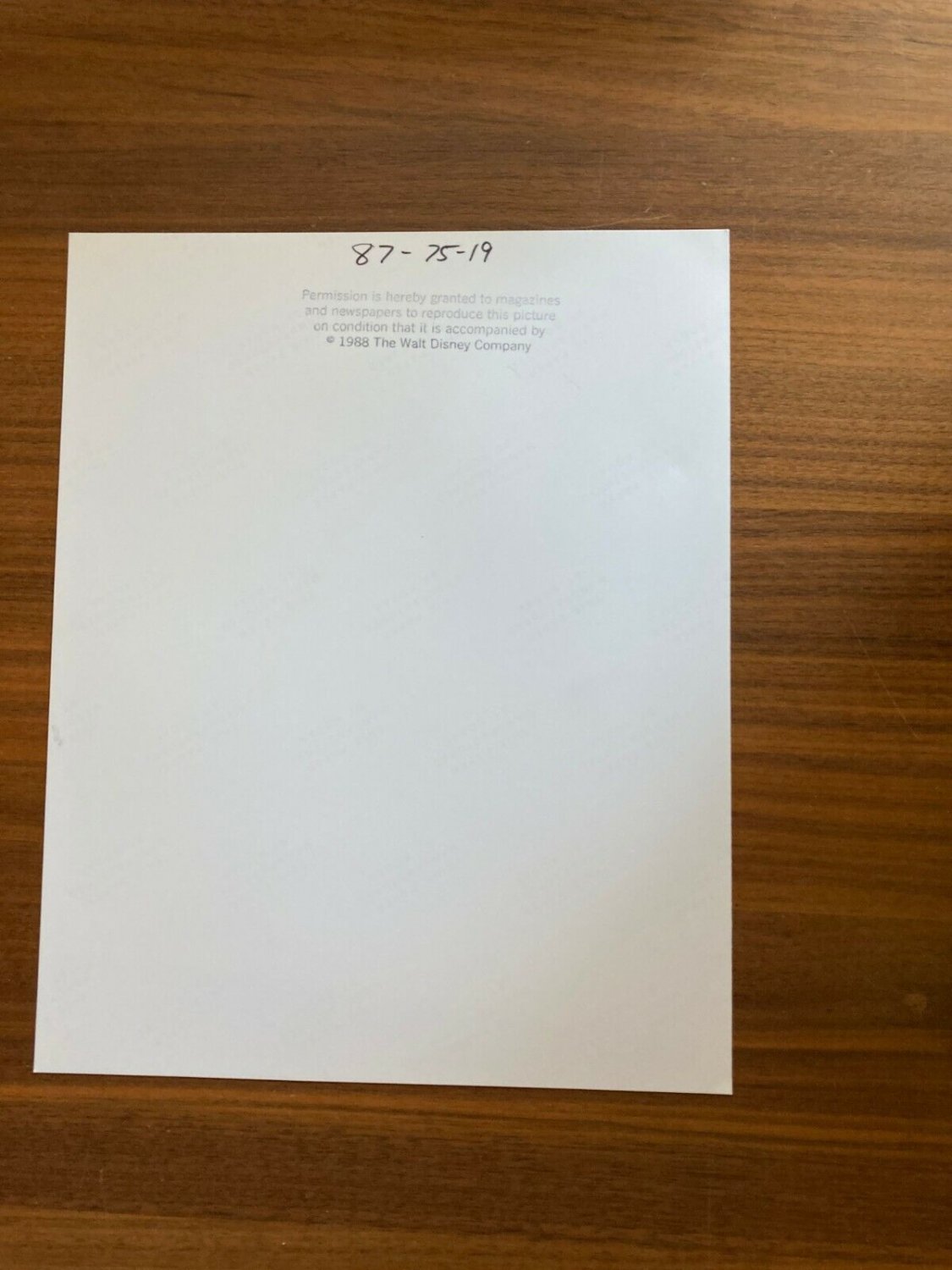 Walt Disney World Happy Birthday Mickey Mouse Nancy Reagan Photo Cake