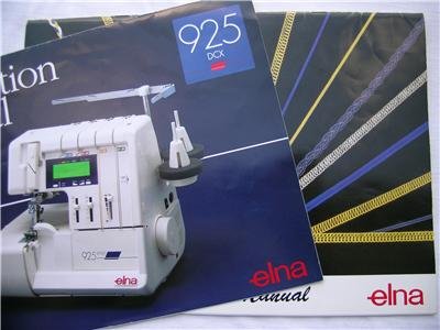 ELNA 925 DCX INSTRUCTION MANUAL PRO 905 & 904 SERGERS
