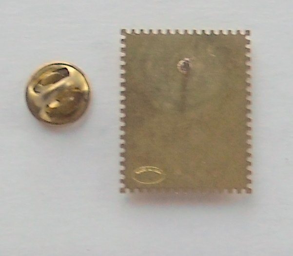 USPS Army Nurse Corps Postage Stamp Gold Tone Metal Tie Pin
