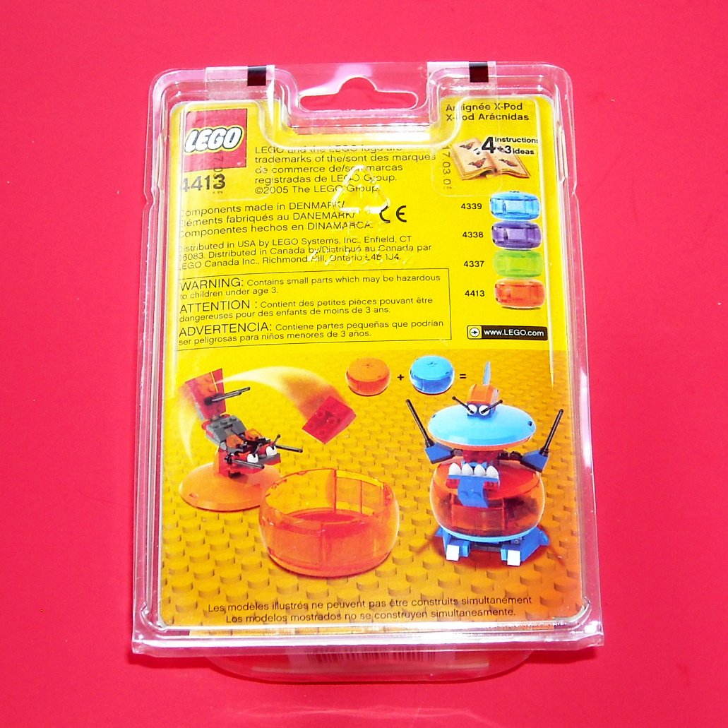 Lego Arachno Pod 4413 Sealed 2005