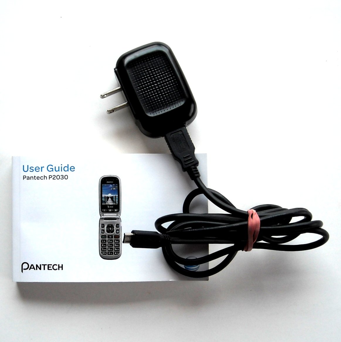 Pantech User Guide and Charger