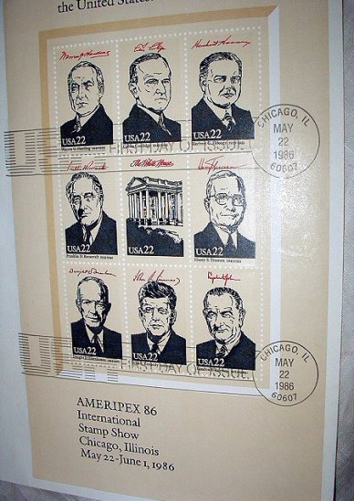 FDC US PRESIDENTIAL SERIES-IV,THE SPACE AGE