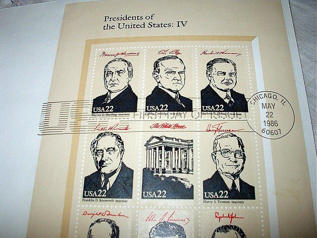 FDC US PRESIDENTIAL SERIES-IV,THE SPACE AGE