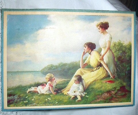 1911 Zula Kenyon-Edwardian mothers,small children,lake-Lifes Sweet ...