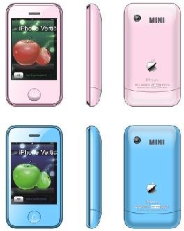 KA08 Mini iphone dual sim dual standby 2.6inch,hotsell