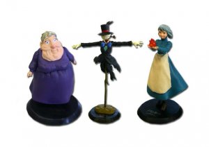 Howl's Moving Castle Mini Figures | Howls moving castle, Image model ...