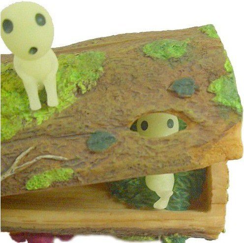 Case Container - Figure - Kodama Tree Spirits - Mononoke - Ghibli 2012 ...
