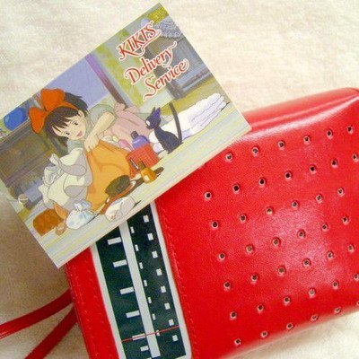 RARE 2 left - Pouch - Kiki's Red Radio - Jiji - Kiki's Delivery Service ...