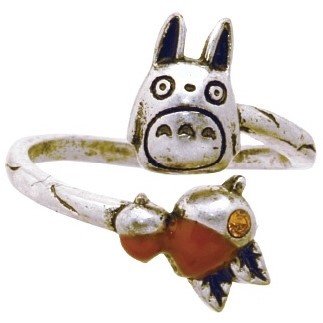 Ring #4 - able to adjust a little - Pinky & Phalange - Brass - Totoro ...